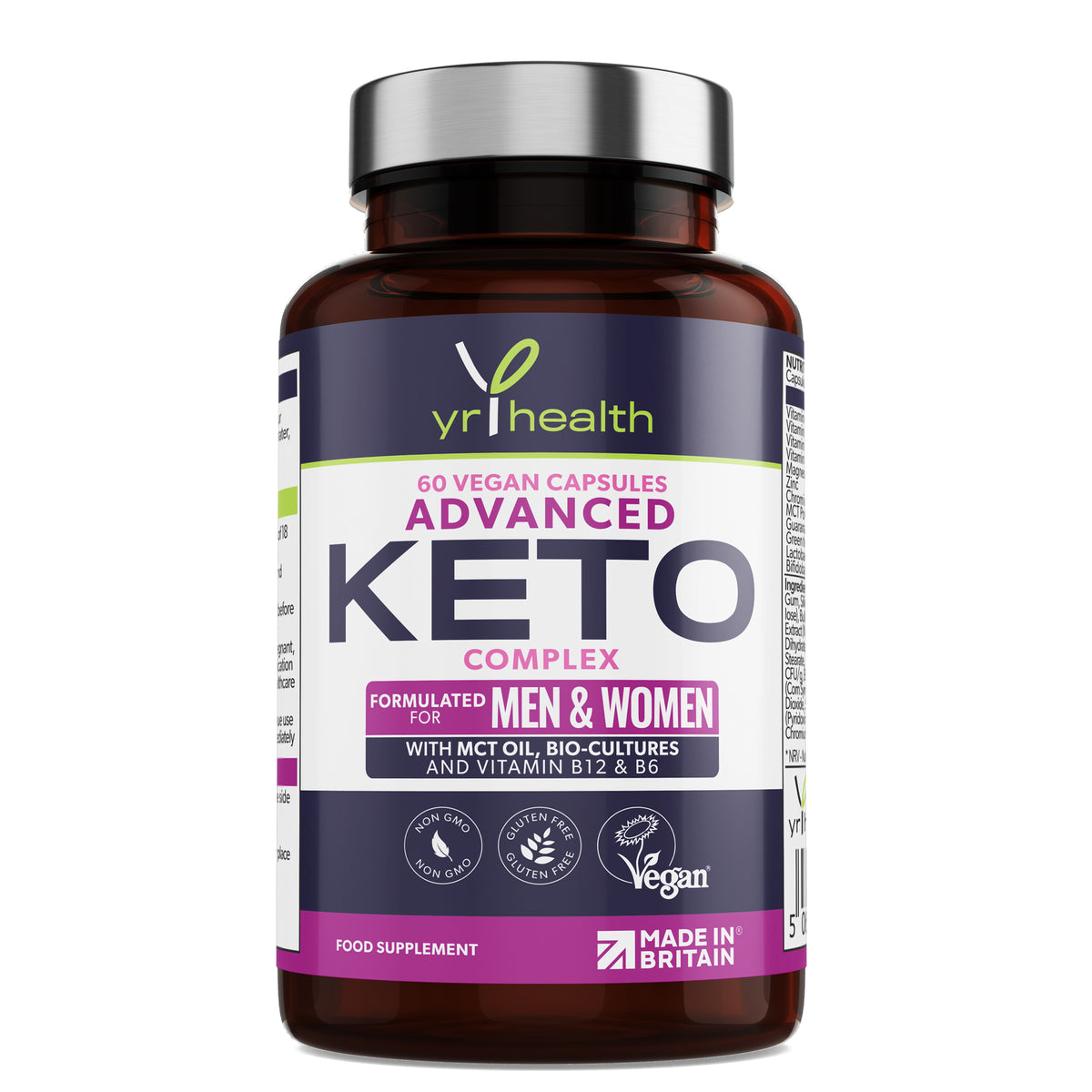 Advanced Keto Complex - Supporting your Diet - 60 Vegan Capsules ...